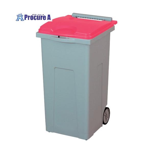 ●色：グレー/レッド●間口(mm)：523●奥行(mm)：435●高さ(mm)：798●内寸間口(mm)：390●内寸奥行(mm)：390●内寸高さ(mm)：705●使用キャスター：130φ2輪ゴム車●内容量(L)：91