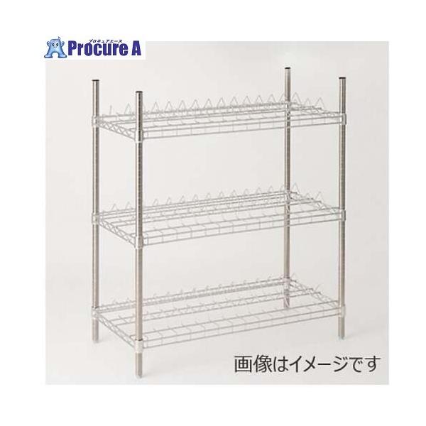 【送料都度見積】●間口(mm)：910●奥行(mm)：460●高さ(mm)：1384●棚段数(段)：3