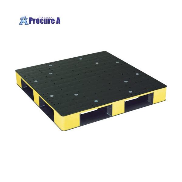 【代引決済不可】【送料都度見積】  ●最大動荷重(kg)：1000●最大静荷重(kg)：4000●色：ブラック/イエロー●間口(mm)：1100●奥行(mm)：1100●高さ(mm)：150●差込口寸法(間口側)幅×高さ(mm)：260×9...