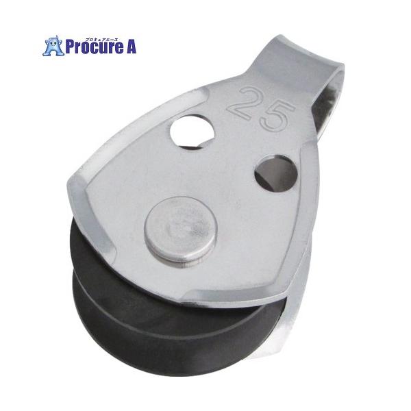 ●基本使用荷重(t)：0.03●最大使用ロープ径(mm)：7●車数：1●車径(mm)：25●車溝幅(mm)：7.5●寸法(mm)A：45.5●寸法(mm)B：28.5●寸法(mm)C：15.0●使用荷重(kg)：30