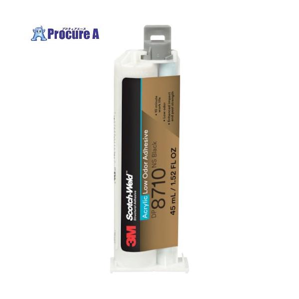 【送料都度見積】●色：ブラック●容量(ml)：45●色(主剤/硬化剤)：ブラック/グレー●粘度(Pa・s)：40●可使時間(分)：10〜12●硬化時間(分)：12〜14●適合ガン：EPX P/A 2●適合ノズル：10:1ミキシングノズル(4...