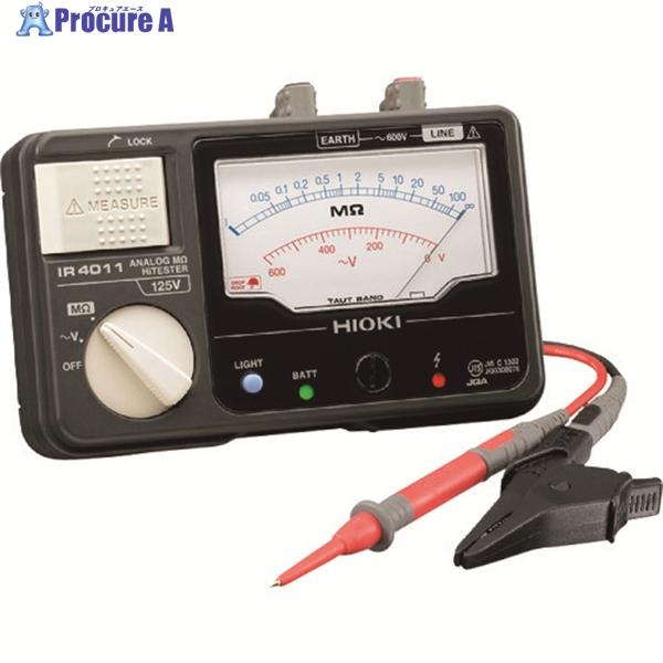 ●定格測定電圧(V/MΩ)：125/100●最小表示(MΩ)：0.01●交流電圧(V)：600●電源(V)：単3アルカリ乾電池(LR6)×4本(付属)●幅(mm)：152●奥行(mm)：42●高さ(mm)：92●直流電圧(V)：ー