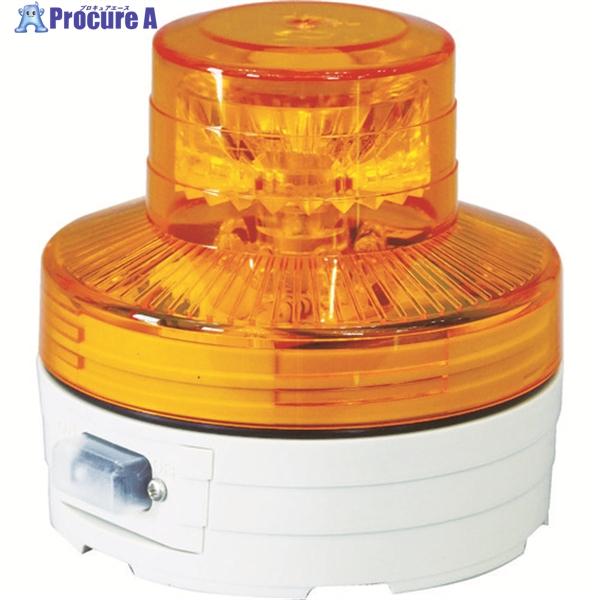 ●色：黄●LED数(個)：8●径(mm)：76●高さ(mm)：75●電源(V)：単3乾電池×2本（付属）●懐中電灯機能：×●電源：単3乾電池×2本（付属）●保護等級：IP55●閃光数：72回/分●タイプ：常時点灯