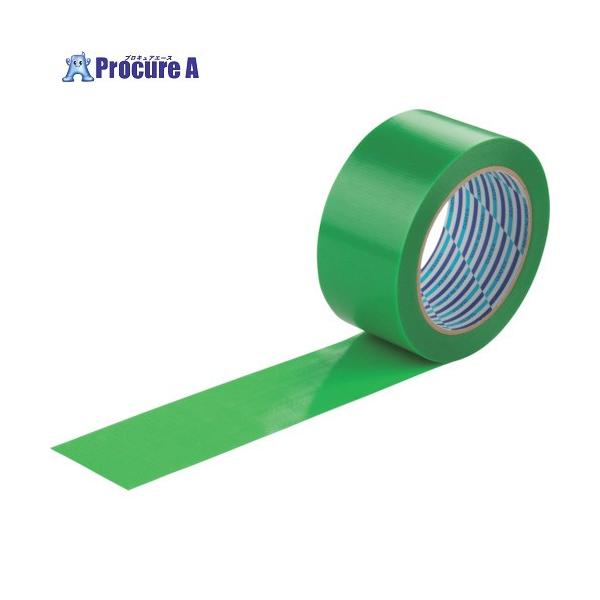●色：グリーン●幅(mm)：50●長さ(m)：25●厚さ(mm)：0.16●テープカット条件：手で切断可能●粘着力(N/10mm)：4.4●引張強度(N/10mm)：60●粘着力(N/25mm)：11●筆記可否：油性マジックで筆記可能