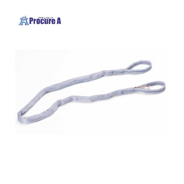 ●最大使用荷重(t)：0.5●全長(m)：2●ベルト寸法(mm)幅×厚さ：37×7●表面布カラー：灰●両端形状：アイ形