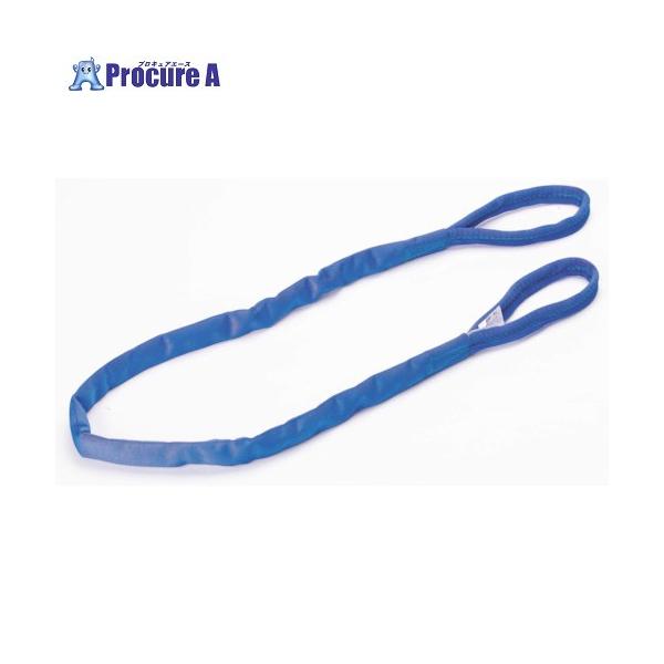 ●最大使用荷重(t)：1.6●全長(m)：3●ベルト寸法(mm)幅×厚さ：46×12●表面布カラー：青●両端形状：アイ形