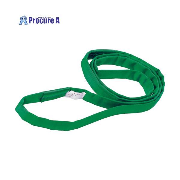 ●最大使用荷重(t)：2●全長(m)：3●ベルト寸法(mm)幅×厚さ：43×13●表面布カラー：緑●両端形状：エンドレス形