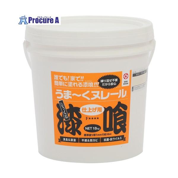 ●色：クリーム色●容量(g)：18000●塗布面積(［［Ｍ２］］)：約16/缶(1mm厚)●施工面積(［［Ｍ２］］)：16●容量(kg)：18●施工面積：約16［［Ｍ２］］/缶(1mm厚)