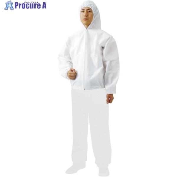 ●色：ホワイト●サイズ：M●適合身長(cm)：155〜170●適合胸囲(cm)：75〜88●タイプ：フード付ジャンパー●引張強度：縦8.7×横6.1kg/5cm●紫外線防御指数