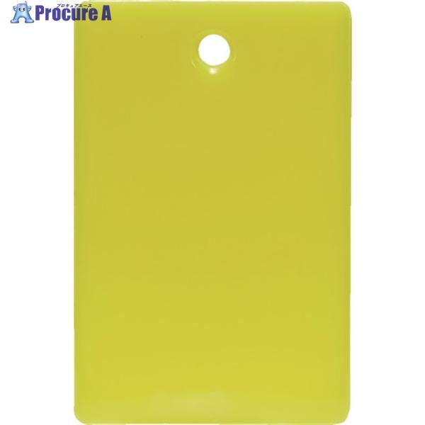 ●縦(mm)：45●横(mm)：30●厚さ(mm)：2.5●色：イエロー●穴径(mm)：3.5