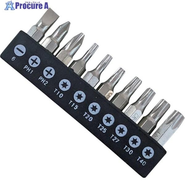 ●差込角(mm)：6.35●適合本体：BD-2、BDM-2、またはその他差込角6.35mm仕様のコンパクトラチェット●ビット二面幅(mm)：6.35●セット内容(点)：10●セット内容：［［＋］］1、 2、 ［［−］］6、 T10、 T15...