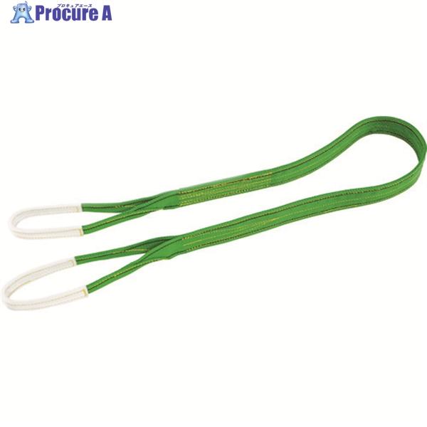 ●基本使用荷重(t)：1●全長(m)：2●ベルト寸法(mm)幅×厚さ：50×6●等級(級)：1等●アイ部幅(mm)：30●アイ部長さ(mm)：360●アイ部厚さ(mm)：12●縫製部長さ(mm)：240●100℃以下●最大使用荷重(t)：1...