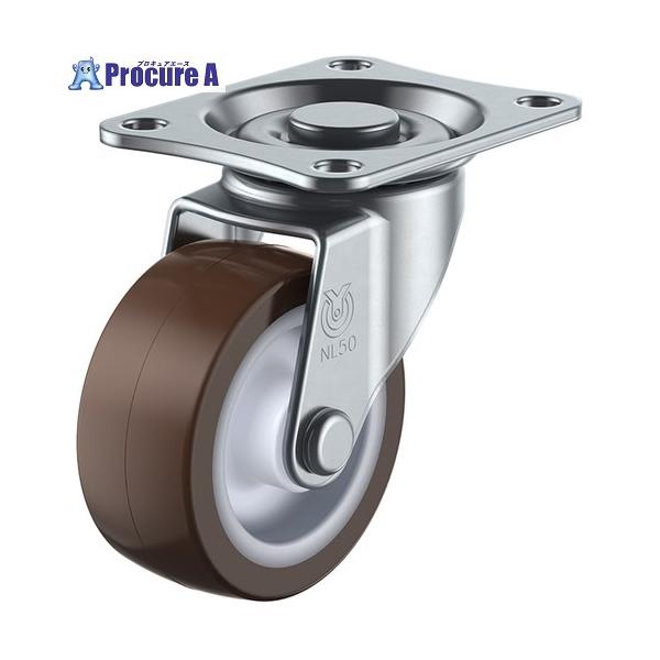 【送料都度見積】●許容荷重(daN)：38●許容荷重(kgf)：38.8●車輪径D(mm)：50●車輪幅(mm)：21●取付高H(mm)：65●取付座A(mm)：59●取付座B(mm)：47●取付ピッチX(mm)：46●取付ピッチY(mm)...