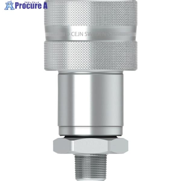 ●最高使用圧力(MPa)：72●相手側取付サイズ：NPT1/8メネジ●呼び径(ND)：6.3mm●使用温度範囲(℃)：-30〜100●使用流体：作動油●最低破壊圧力(接続時)(MPa)：216●最低破壊圧力(カップリング分離時)(MPa)：...