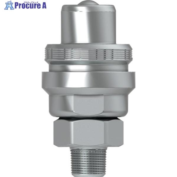 ●最高使用圧力(MPa)：72●相手側取付サイズ：NPT1/4メネジ●呼び径(ND)：6.3mm●使用温度範囲(℃)：-30〜100●使用流体：作動油●最低破壊圧力(接続時)(MPa)：216●最低破壊圧力(カップリング分離時)(MPa)：...