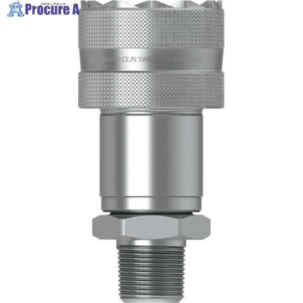 ●最高使用圧力(MPa)：72●相手側取付サイズ：NPT1/4メネジ●呼び径(ND)：6.3mm●使用温度範囲(℃)：-30〜100●使用流体：作動油●最低破壊圧力(接続時)(MPa)：216●最低破壊圧力(カップリング分離時)(MPa)：...