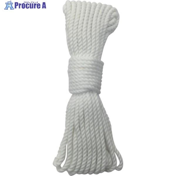 ●色：白●線径(mm)：4●長さ(m)：10●包装形態：袋入