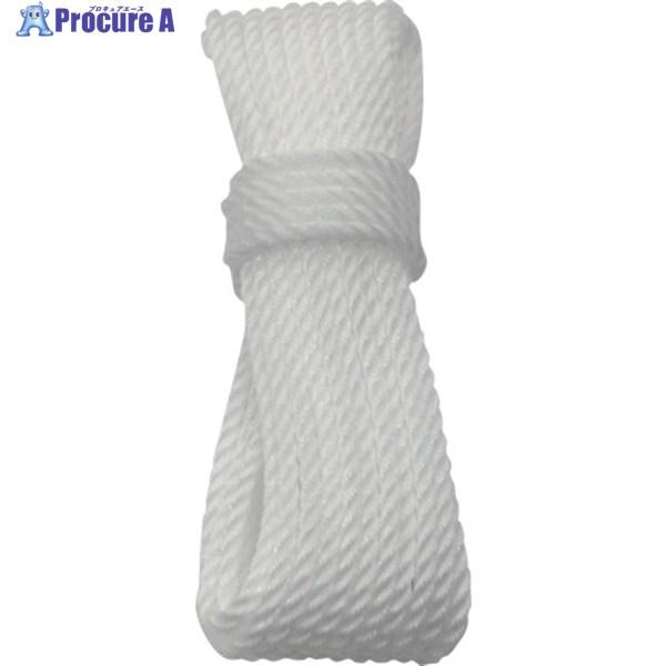 ●色：白●線径(mm)：6●長さ(m)：10●包装形態：袋入