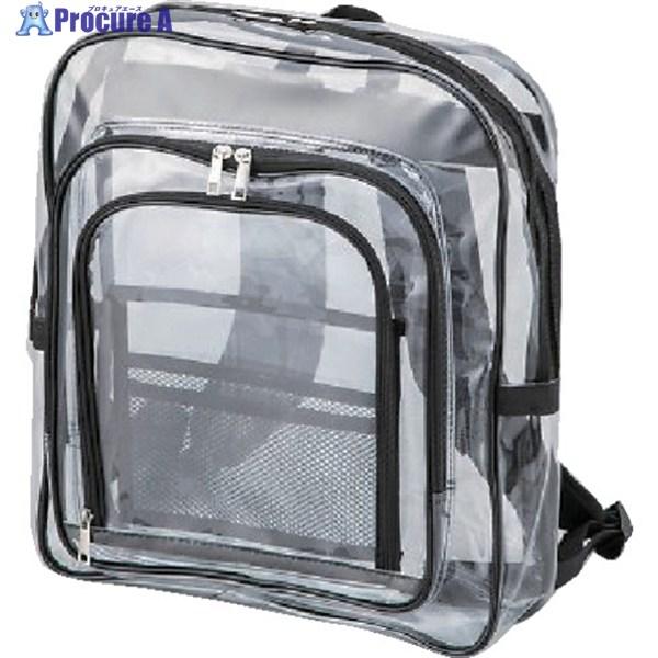 ●色：スケルトンクリア●幅(mm)：350●高さ(mm)：400●奥行(mm)：100●タイプ：リュック●静荷重(Kg)：3