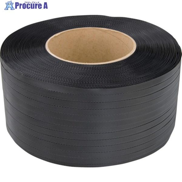 ●色：クロ●幅(mm)：15●長さ(m)：2500●厚さ(mm)：0.58●引張強度(kg)：１１００以上●破断伸度(%)：25％以下●紙管内径(mm)：200●機械用/手締用：機械用