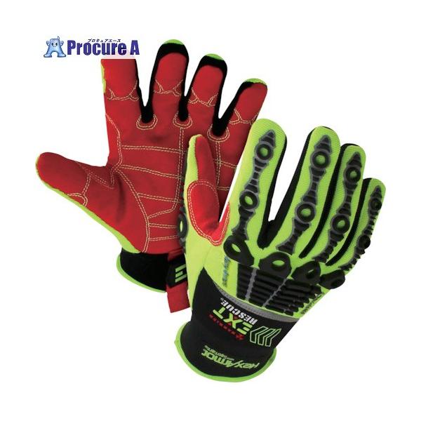 ●色：ブラック/レッド/蛍光黄緑●サイズ：S●全長(cm)：20.2●手のひら周り(cm)：21.0●中指長さ(cm)：8.6●EN388 2016規格：4X42FP●EN388 2003規格：4542●すべり止め：あり：TP-X●耐切創レ...