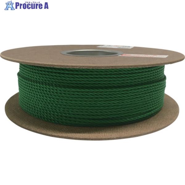 ●色：緑●線径(mm)：3●長さ(m)：200●包装形態：ドラム巻