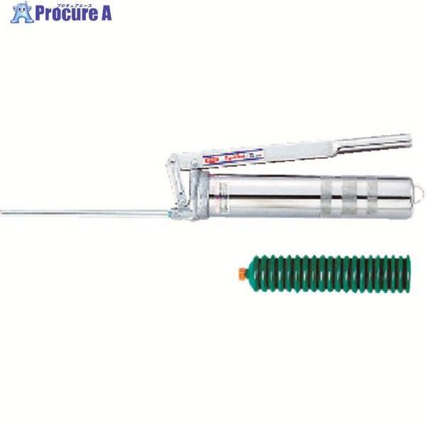 ●1回吐出量(cc)：1●ノズル長(mm)：250●油槽径(mm)：63●容量(cc)：400●全長(mm)：360●最大圧力(MPa)：20以上●ノズル接続ねじ：Rc1/8