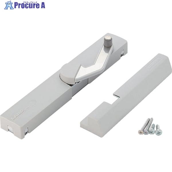 ●適合扉質量(kg)：15〜40●幅(mm)：210●奥行(mm)：33●高さ(mm)：16●色：ライトグレー●摘要：右吊元用