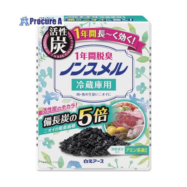 ●容量(g)：25●内容量：83●タイプ：冷蔵室用●品名：ノンスメル置き型１年間脱臭●内容量(ml)：83
