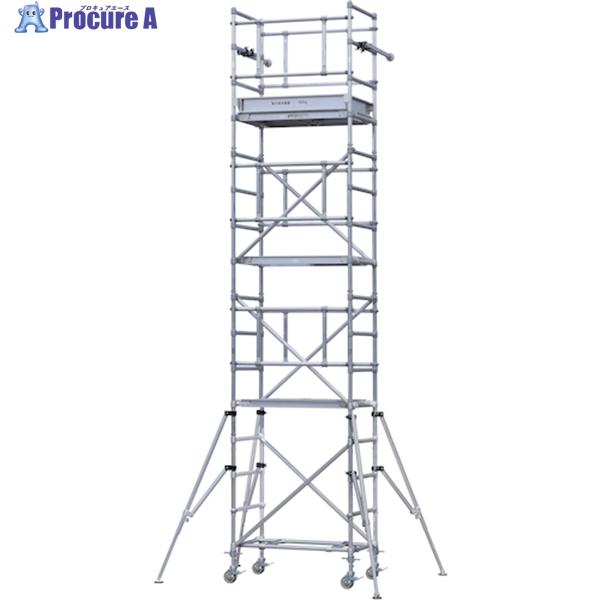 【代引決済不可】【送料都度見積】  ●全高(m)：5.66〜5.89●作業床(m)：4.63〜4.86