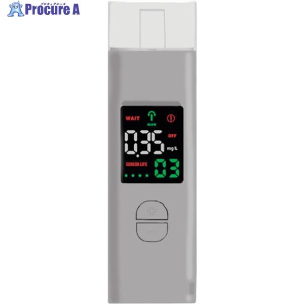 ●幅(mm)：34●奥行(mm)：120●高さ(mm)：16●測定範囲(mg/L)：0.00〜0.5●電源：DC5V/1A(USB Type-C)●色：グレー●品名：アルコールチェッカー
