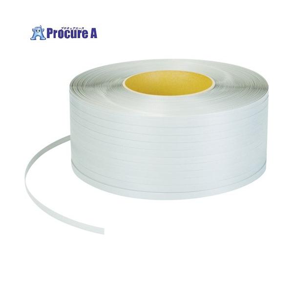 ●色：グレー●幅(mm)：19●長さ(m)：1500●厚さ(mm)：0.85●引張強度(kg)：450●破断伸度(%)：20●紙管内径(mm)：200●機械用/手締用：機械用●破断強度(kg)：450