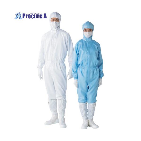 ●色：ホワイト●サイズ：5L●適合身長(cm)：187〜195●着丈(cm)：192●適合胸囲(cm)：136●ウエスト(cm)：96〜126●股下(cm)：96●ISO Class：6●総丈(cm)：192●胸囲(cm)：136