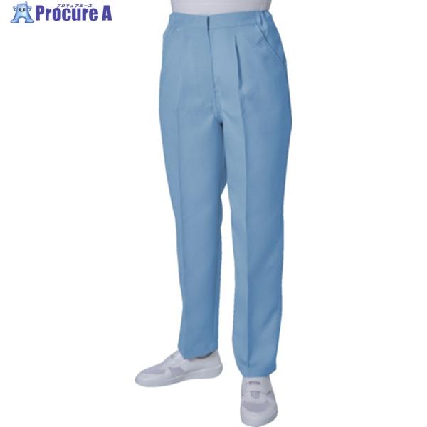 ●色：ブルー●サイズ：4L●ウエスト(cm)：74〜92●股下(cm)：76●スラックス丈(cm)：107