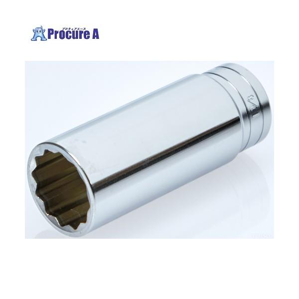 ●差込角(mm)：12.7●全長(mm)：100●対辺形状：12角●対辺寸法(インチ)：1-1/8