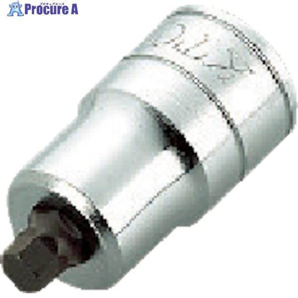 ●差込角(mm)：9.5●対辺寸法(mm)：4●ビット長さ(mm)：5●全長(mm)：34●対辺(mm)：4