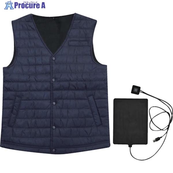 ●色：ネイビー●サイズ：3L●着丈(cm)：68●胸囲(cm)：56●肩幅(cm)：46●電圧(V)：5●容量(Ah)：2