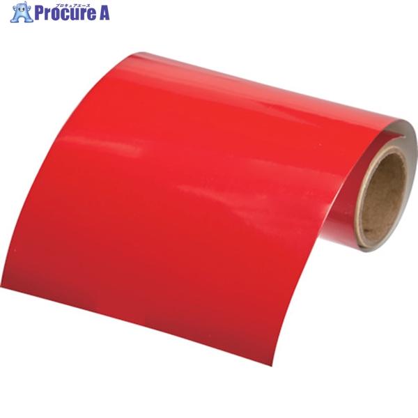 ●厚さ(mm)：0.05●色：赤●使用温度範囲(℃)：0〜80●粘着力(mm)：N5.44/25●取付方法：貼付タイプ●はく離紙付タイプ●長さ(m)：1●幅(mm)：100●使用温度範囲(℃)：0〜80
