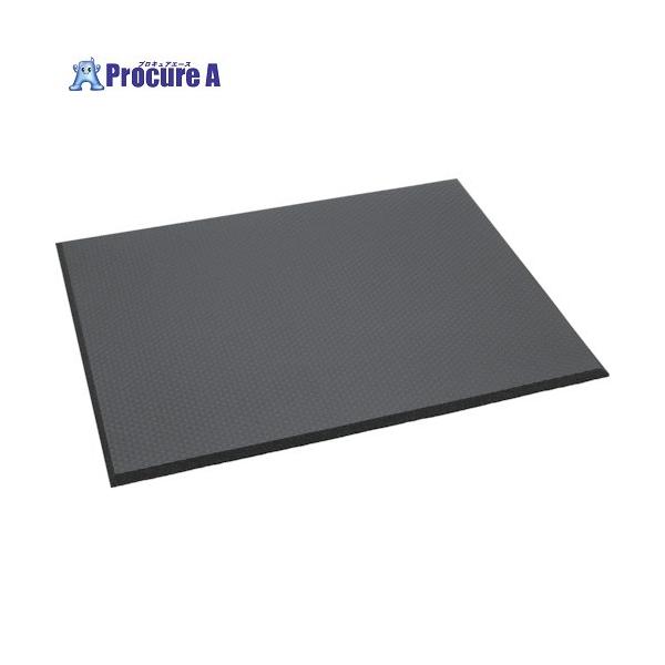 ●色：ブラック●サイズ長辺(mm)：600●サイズ短辺(mm)：450●厚さ(mm)：10●タイプ：シート●表面形状：エンボス加工●防炎適合品：E220008