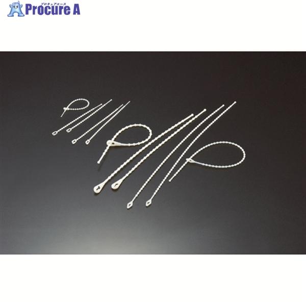 ●色：白●幅(mm)：2.5●長さ(mm)：103●最大結束径(mm)：25●一度締めた後でも、手で緩めたり、再度締めたりすることができます。