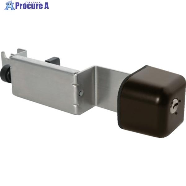 ●色：ブロンズ●補助錠本体幅×奥行×高さ(mm)：44×37×47●取付金具幅×奥行×高さ(mm)：27×175×40