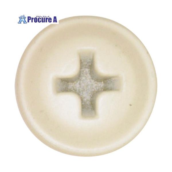 【送料都度見積】●寸法(mm)d：4.3●全長(mm)：27●よび径(mm)：4.3●ネジ部(mm)：23●頭径(mm)：10.0●色目：アイボリー●頭部形状：ヒラシンワッシャー