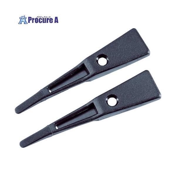 【送料都度見積】●全長(mm)：45●先端形状：先丸型●先端幅(mm)：R2.3●耐熱温度(℃)：315●入数：2個1組●色：黒