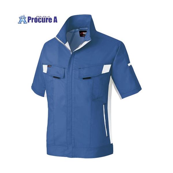 【送料都度見積】●色：ロイヤルブルー×シルバーグレー●サイズ：LL●着丈(cm)：67●胸囲(cm)：124●裄丈(cm)：49.5