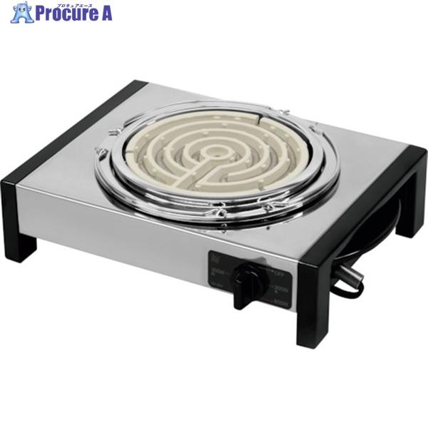 ●電源(V)：AC100●プレートサイズ(mm)：φ135●ヒーター容量(W)：600●電源コード長さ(m)：1.8●幅(mm)：290●奥行(mm)：220●高さ(mm)：85