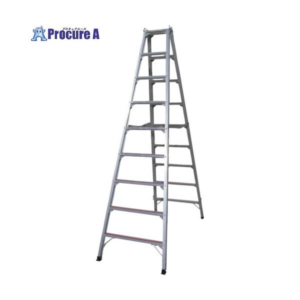 【代引決済不可】  ●最大使用質量(kg)：160●天板高さ(m)：2.7●収納時全長(m)：2.83●天板寸法(mm)：330×135●踏ざん踏面幅(mm)：60●ステップ数(天板除く)：8●設置寸法(mm)：836×1868