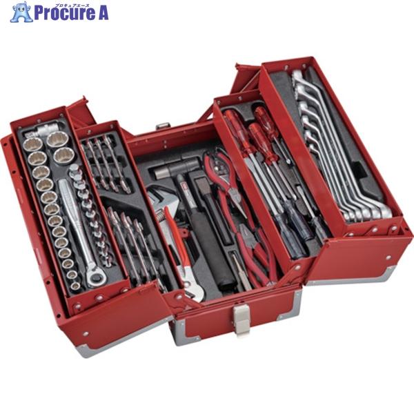 ●ケース色：レッド●ケース寸法(mm)間口：433●ケース寸法(mm)奥行：220●ケース寸法(mm)高さ：240●セット内容(点)：66●差込角(mm)：12.7