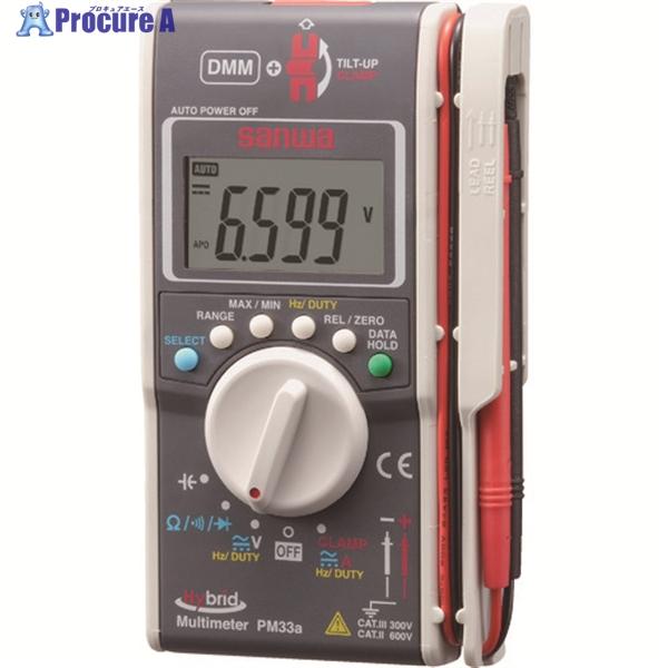 ●直流電圧(V)：600●交流電圧(V)：600●直流電流(A)：100●交流電流(A)：100●抵抗(Ω)：66M●検波方式：平均値整流(MEAN)●電源(V)：単4アルカリ乾電池(LR03)×2本(付属)●幅(mm)：75●奥行(mm)...