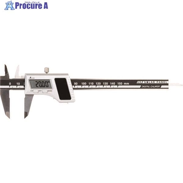 ●測定範囲(mm)：0.01〜150●最小表示(mm)：0.01●最大許容誤差(mm)：±0.03●外側用ジョウ(mm)：40●内側用ジョウ(mm)：16●デプスバー：有●電源：ソーラーパネル・コイン型リチウム電池(CR2016)×1個(付...