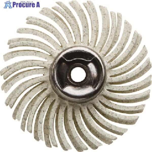 ●毛材：研磨剤入ゴム●外径(mm)：25.4●形状：ホイール型●粒度(#)：120●摘要：マンドレルEZ402